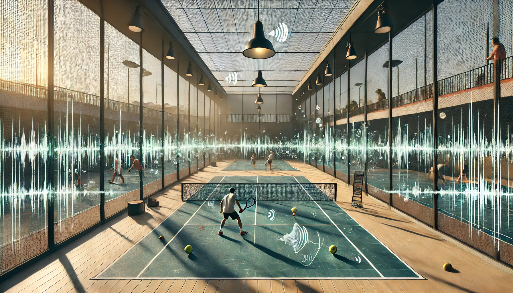 What is a padel court - Padel Noise